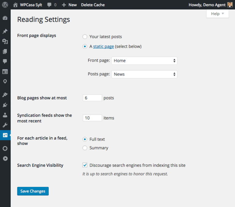 Setting Up WPCasa Sylt | WPCasa Documentation